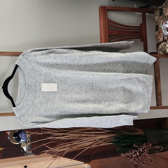 a new day | Sweaters | Nwt Target A New Day Grey Speckled Mock Neck ...